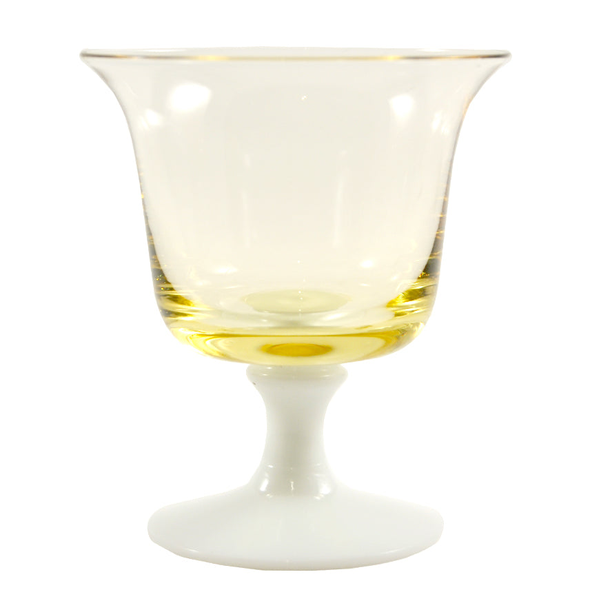 Johansfors Mid Century Vintage Yellow Cocktail Glasses | The Hour Shop