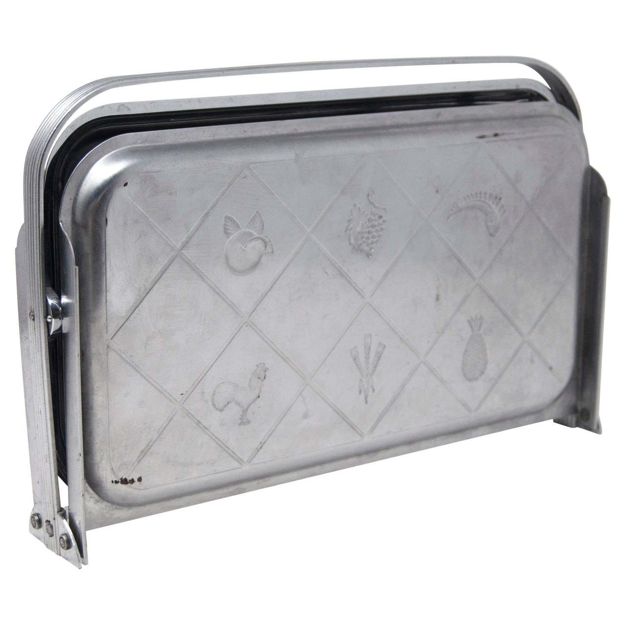 Vintage Chase Chrome Folding Tray | The Hour Shop