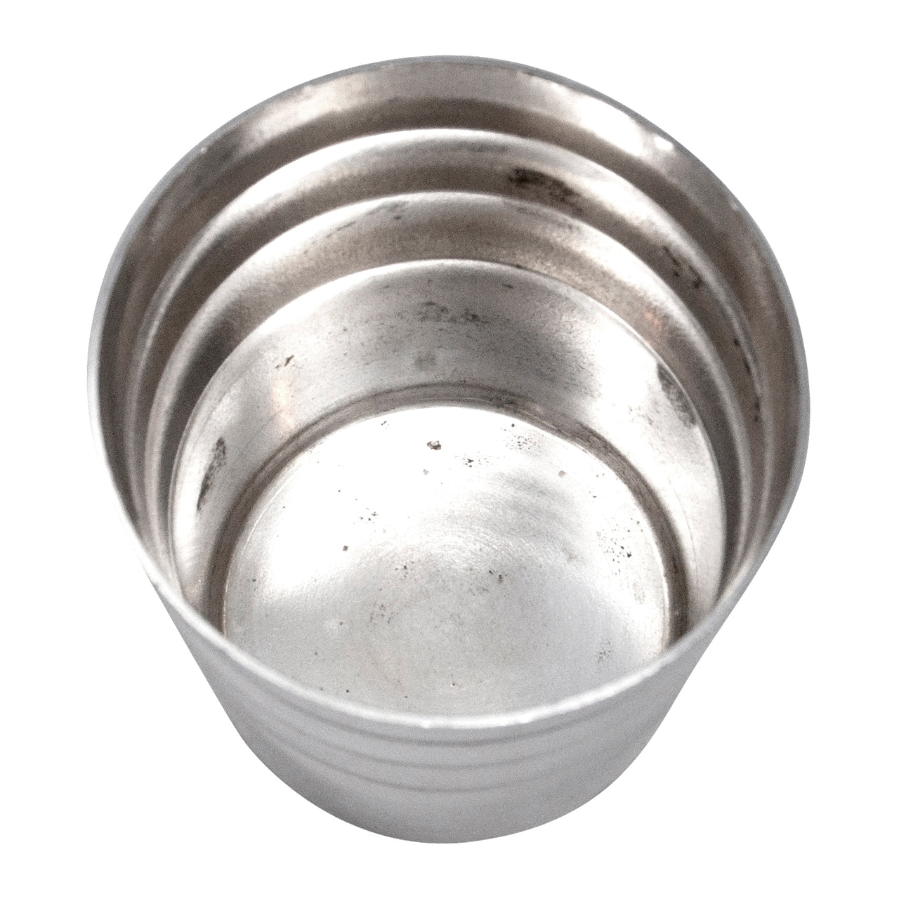 Vintage Oneida Silver Plate 2.5 Oz. Step Jigger | The Hour Barware