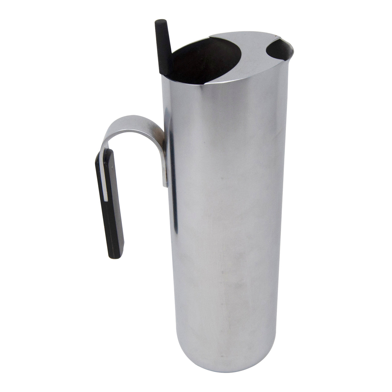 Vintage Italian Stainless Steel & Black Handles Pitcher Set | The Hour