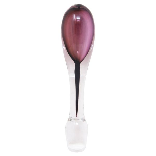 Vintage Blenko Wayne Husted Amethyst Balustrade Decanter | The Hour