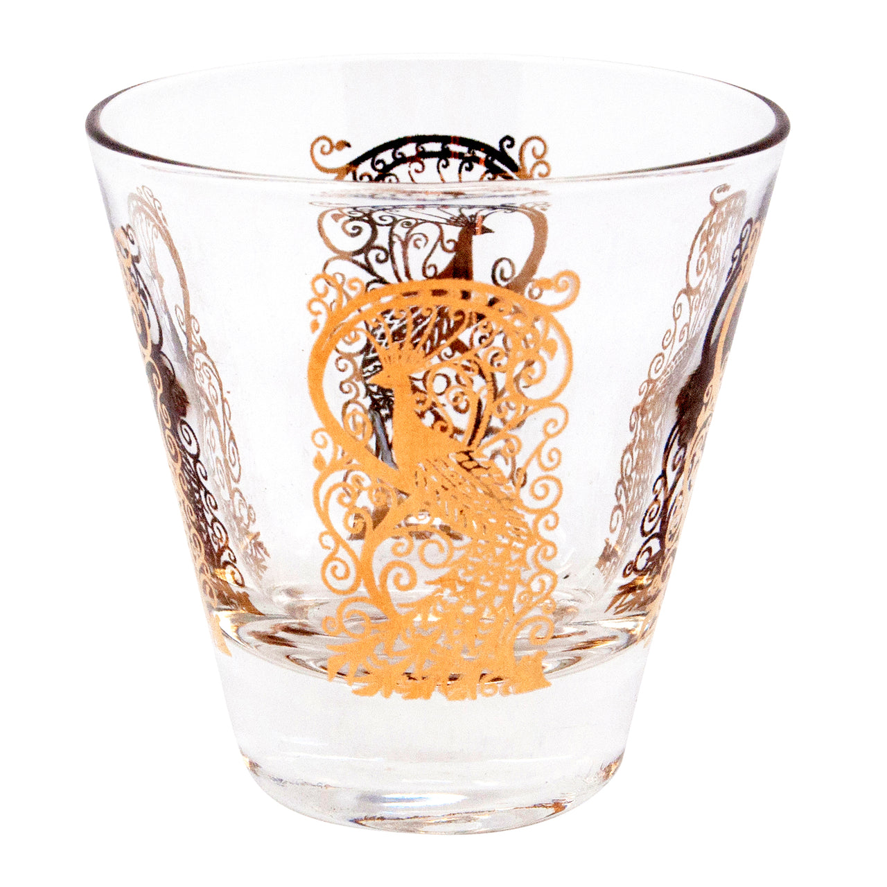 Vintage Gold Peacock Cocktail Pitcher Set | The Hour Shop