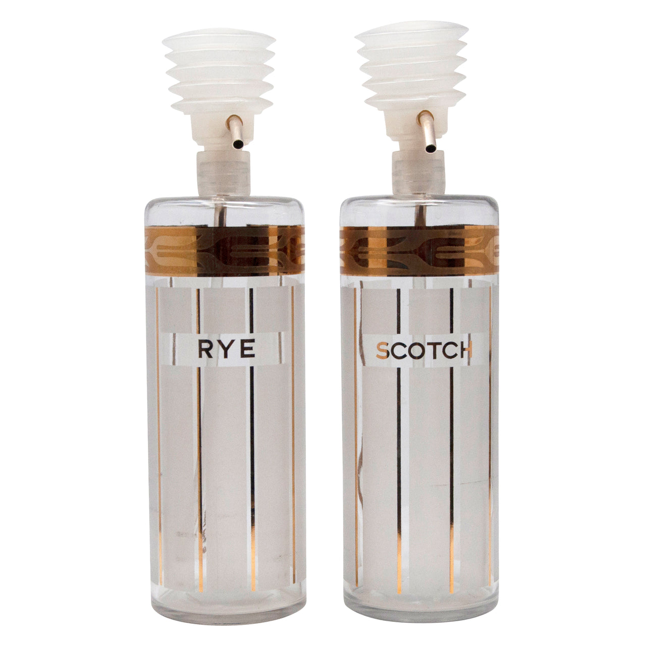 Vintage Fred Press Pump Decanter Caddy Set | The Hour Shop