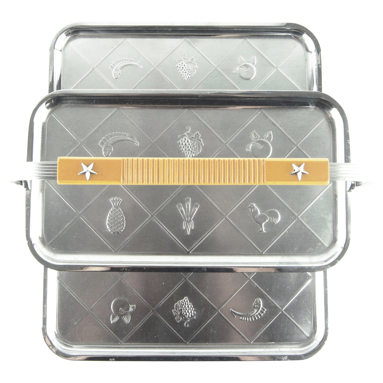 Vintage Metal & Bakelite Folding Appetizer Tray | The Hour Shop