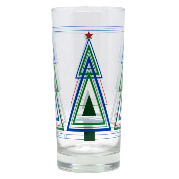 The Modern Home Bar Tree-Angles Collins Glass