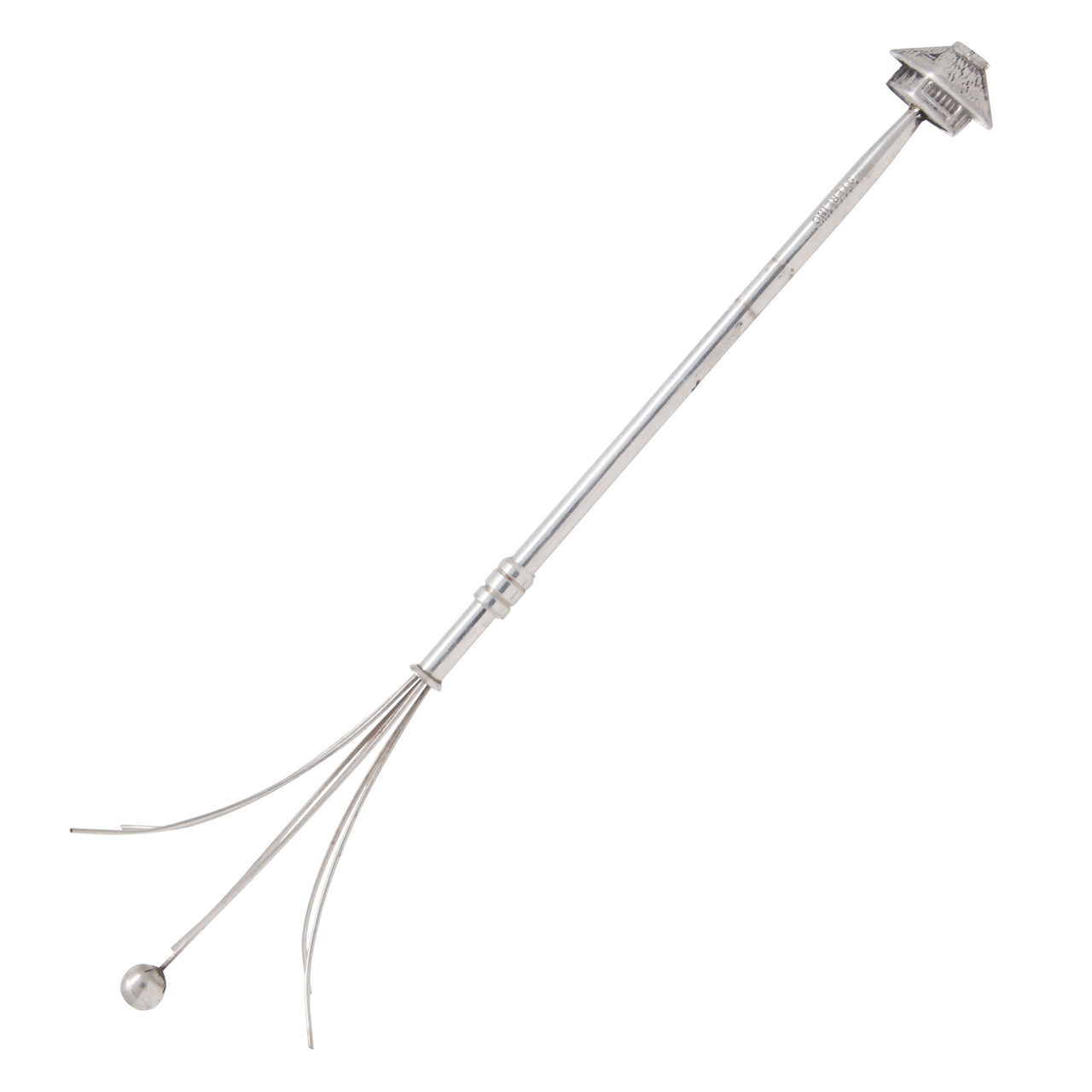 Vintage Japanese Motif Sterling Silver Whisk Stirrers | The Hour