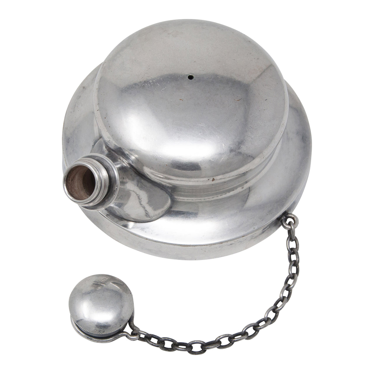 Vintage Meridien Silver Plate Chain Lid Cocktail Shaker | The Hour