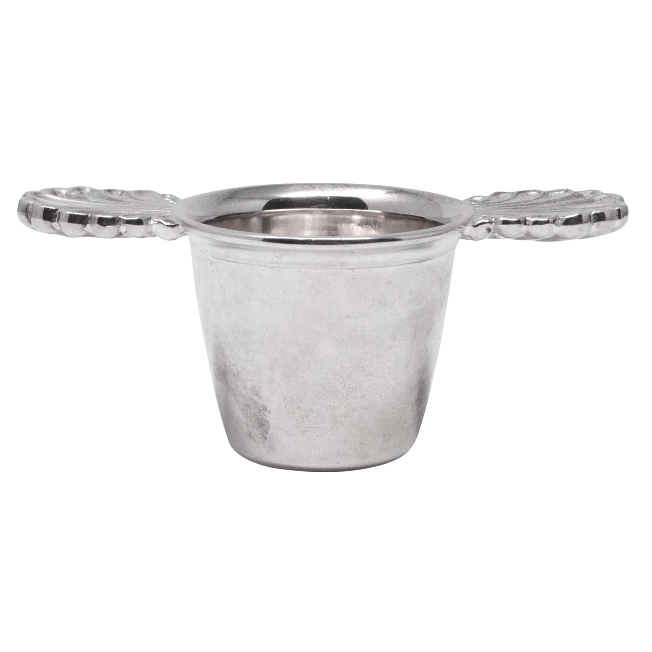 Vintage Sheffield Silver Plate Shell Handle Jigger | The Hour Shop